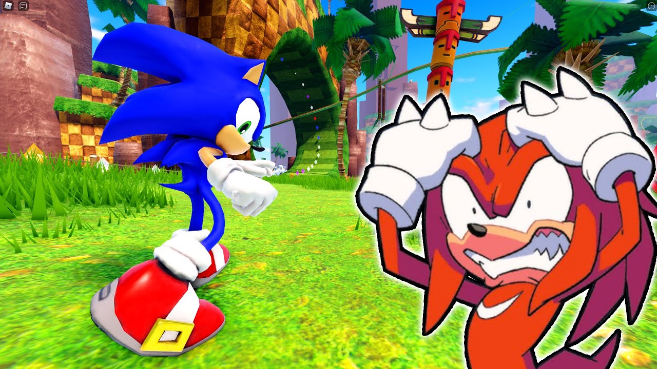 Knuckles Plays: "Sonic Speed Simulator" (Roblox) - YouTube