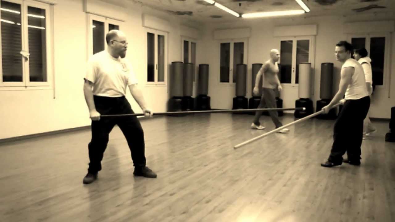 Wing Chun Dragon Pole Techniques - YouTube