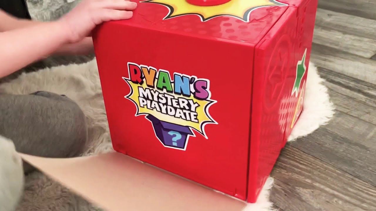 Ryan’s World Mystery Playdate Box at Home. Who is the mystery date ...