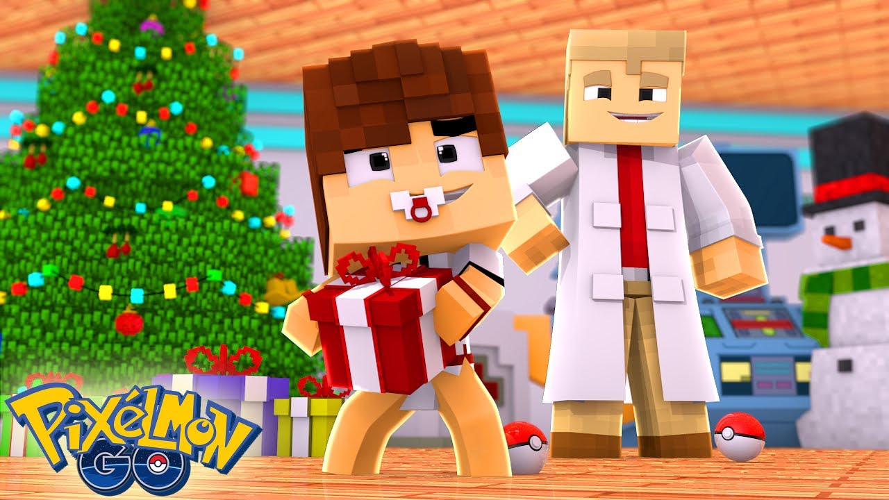 PRESENTE DE NATAL DO PROFESSOR CARVALHO (PIXELMON GO EP17) - MINECRAFT ...