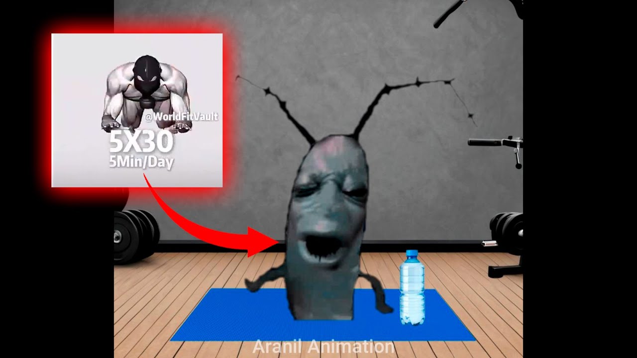 Plankton Moaning Meme | Gym Edition 😂💪 5x30 🔥🔥 - YouTube