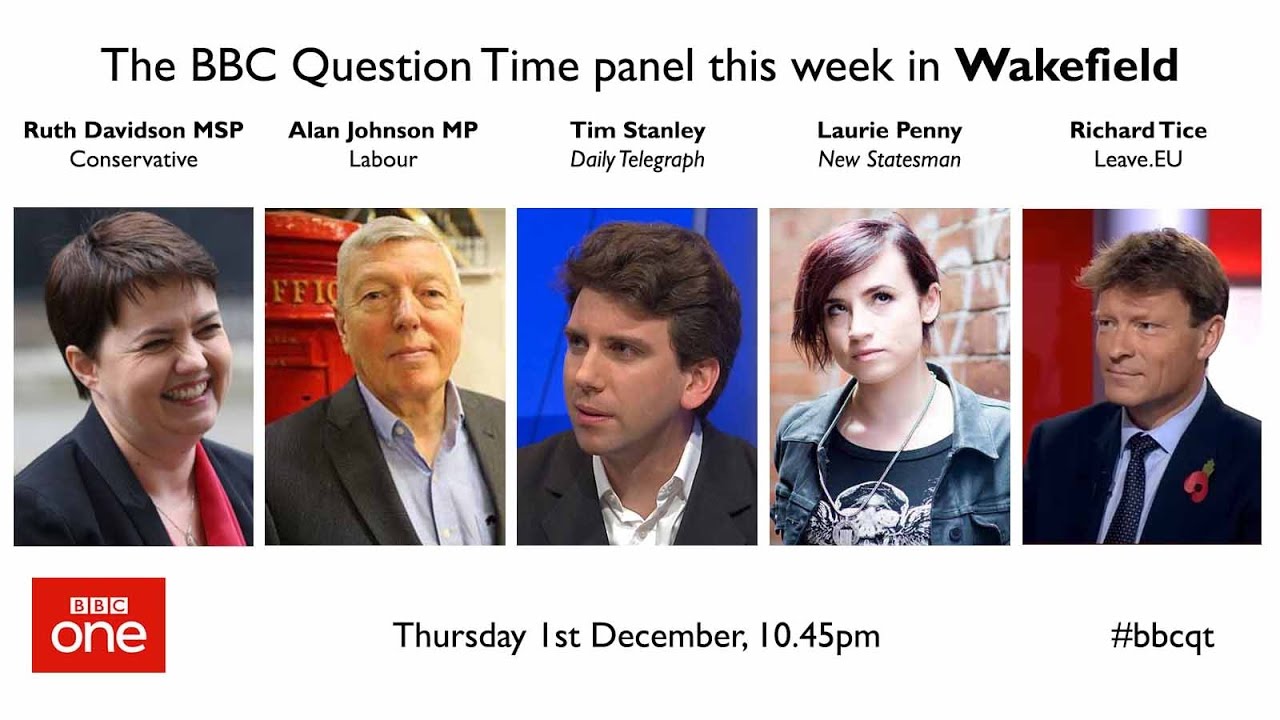 Question Time 1/12/16: Brexit, Brexit, Brexit, Brexit, HS2 - YouTube