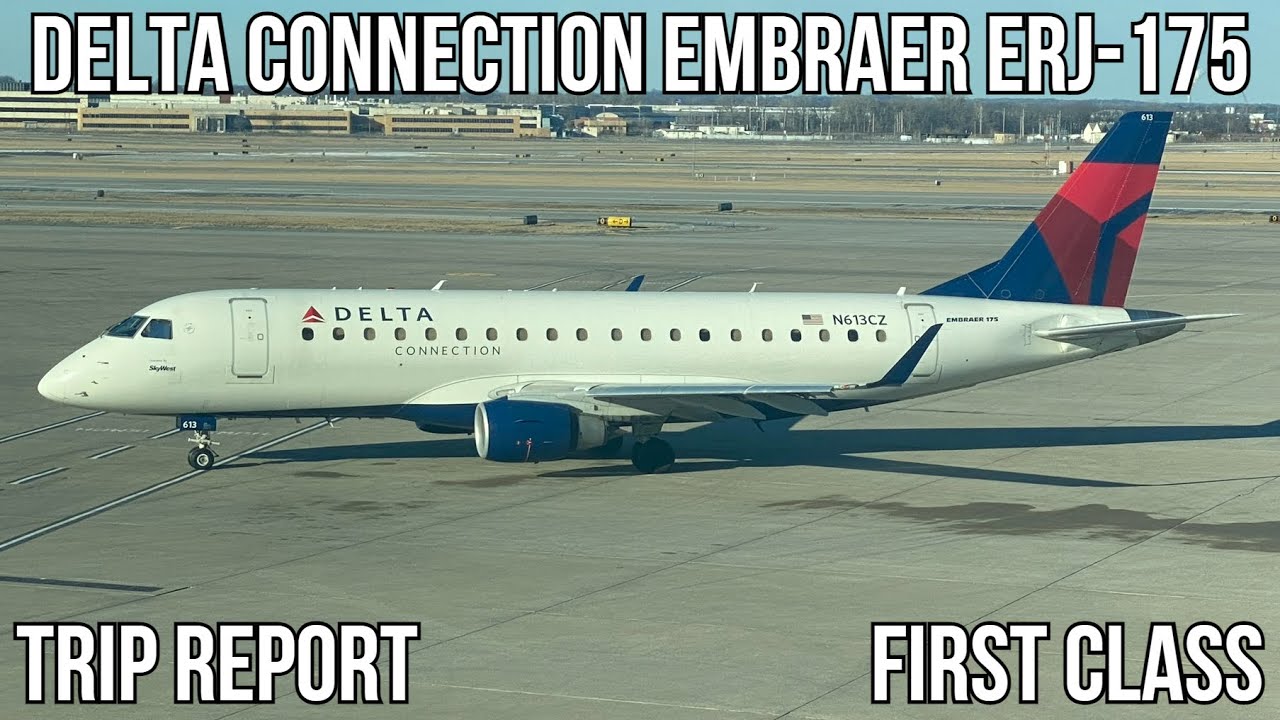 [TRIP REPORT] Delta Connection Embraer ERJ-175 (FIRST CLASS ...