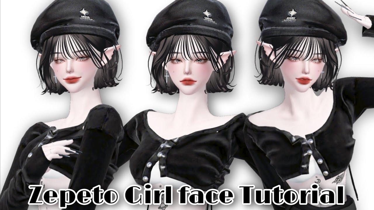 Zepeto : Girl face สอนโมหน้าผู้หญิงสวยๆแซ่บๆ🔥🌶️ ep.46 tutorial face ...