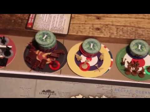 Turn 5 of 1939 set up on BBR map rules - YouTube