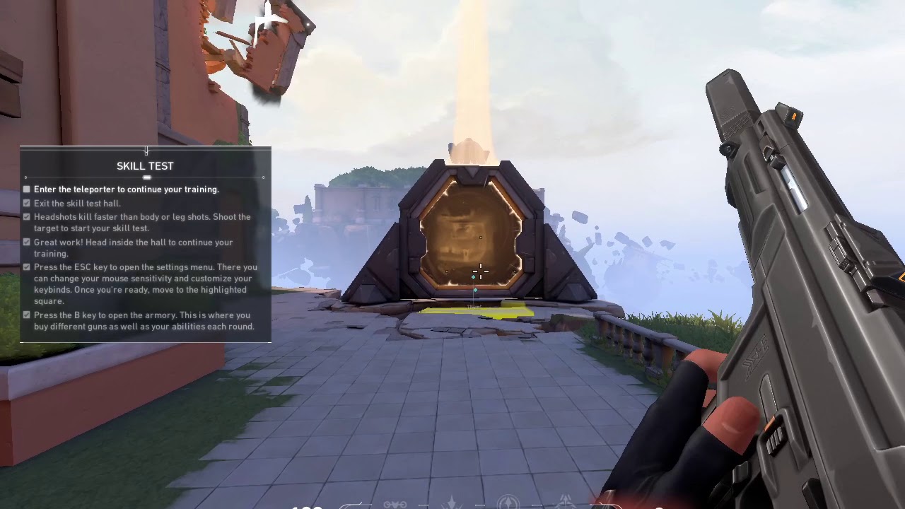 VALORANT - Training Ground ( Newbie Guide ) - YouTube