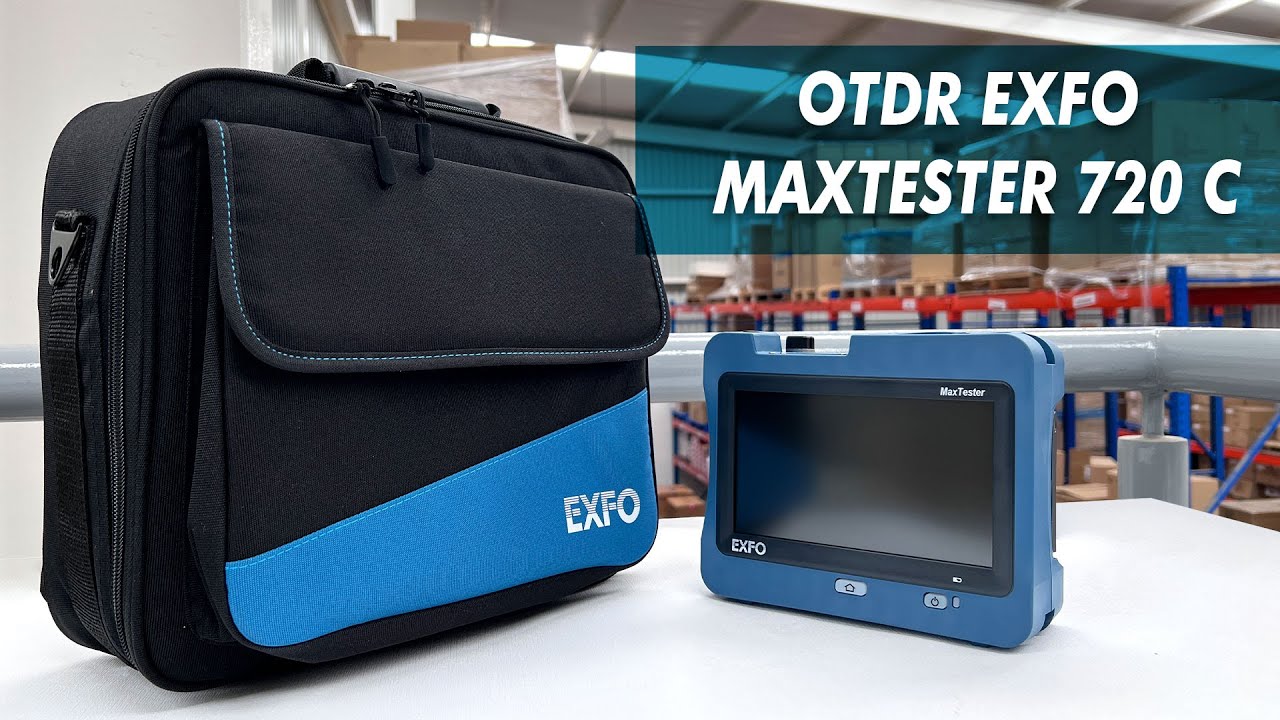 Detalles técnicos del OTDR EXFO 720C | Unboxing OTDR EXFO 720C - YouTube