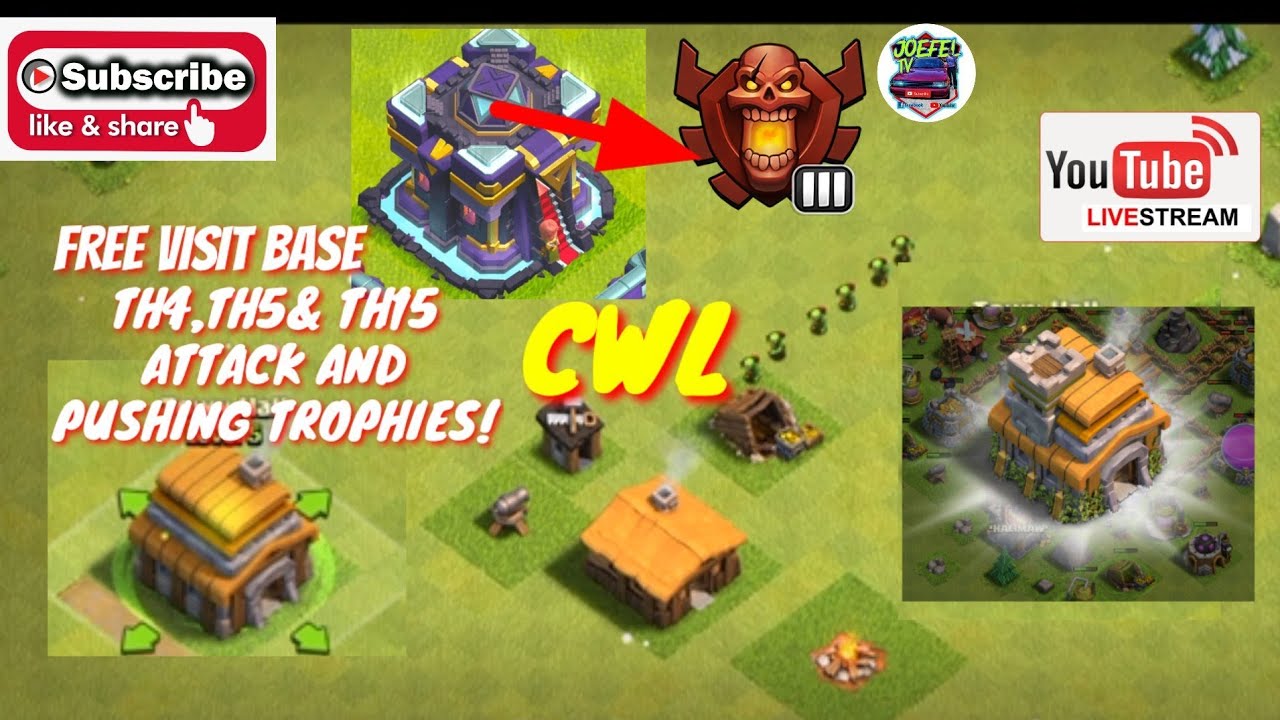 COC GAMES LIVE STREAM #gaming #clashofclans #youtube - YouTube