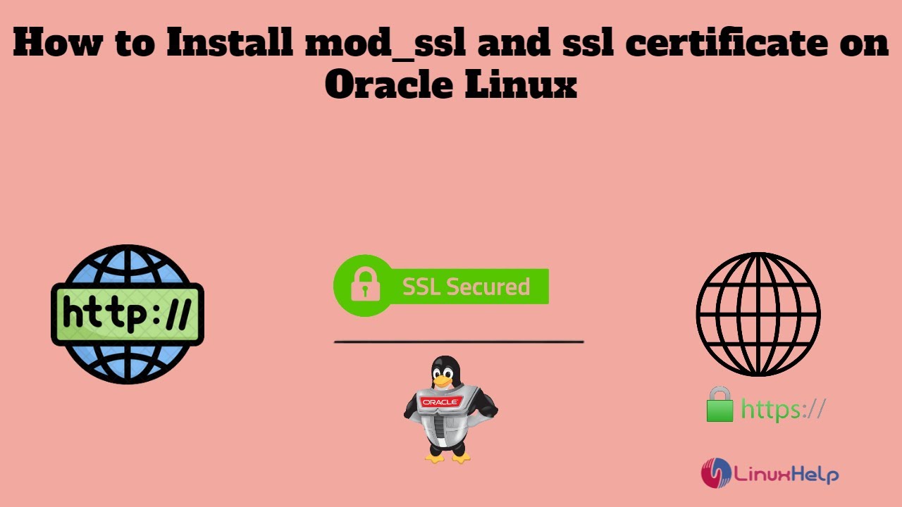 How to Install mod_ssl and SSL certificate on Oracle Linux - YouTube