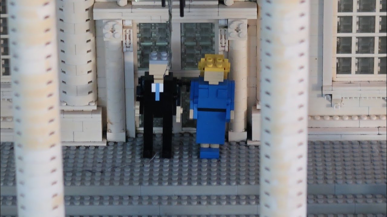 President Biden LEGO Mini Figure Is Back! Miniland USA LEGOLAND Florida ...