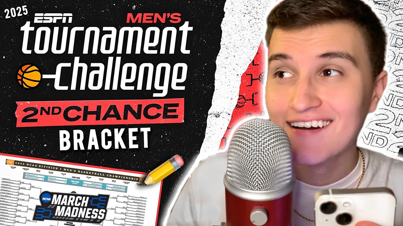 ASMR | 2025 March Madness Second Chance Bracket 🏀 - YouTube