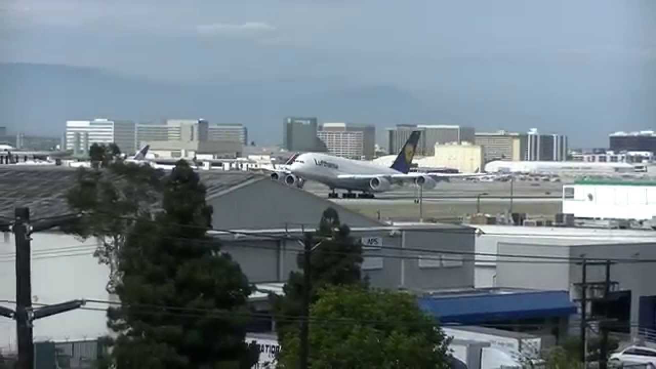 Lufthansa Flight 457 LAX-FRA A380 June 28, 2015 - YouTube