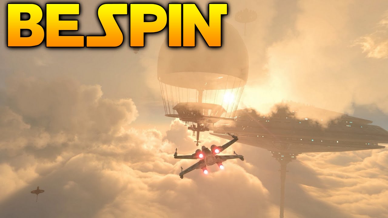 Star Wars Battlefront: A Cinematic View Of Bespin! - YouTube