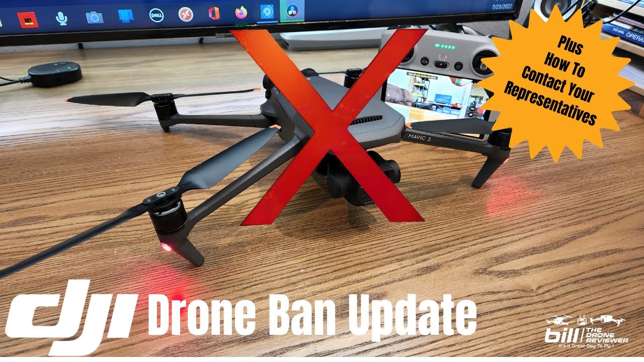 DJI Drone Ban Update - YouTube
