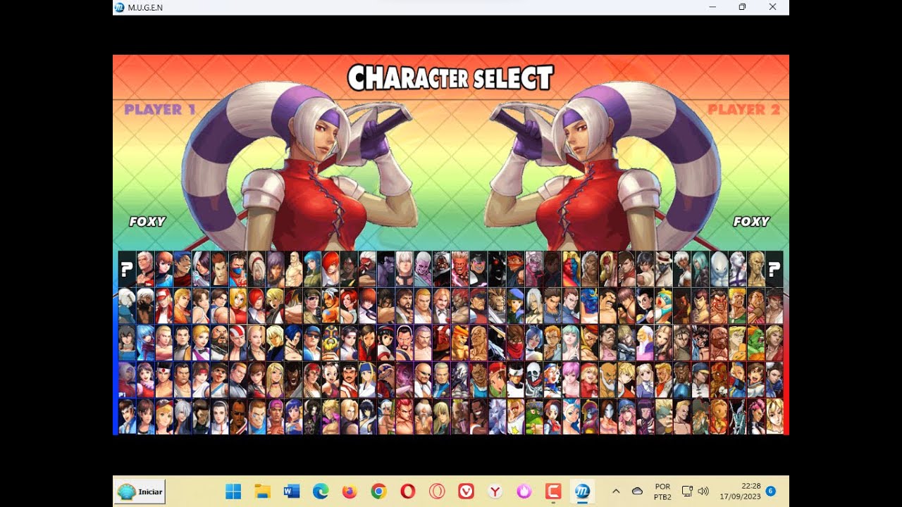 Foxy from KOF In CVS POTS Style Adapted for Capcom Vs SNK Evolution ...