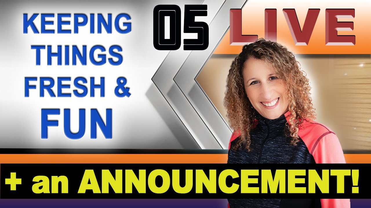 Keeping Things Fresh & FUN - Rachel Lerch Live - YouTube