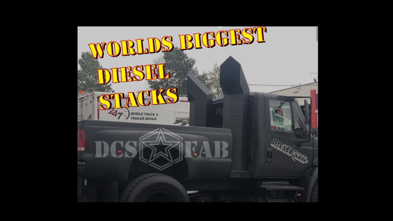 Building The BIGGEST DIESEL STACK KIT I have EVER Made! - YouTube