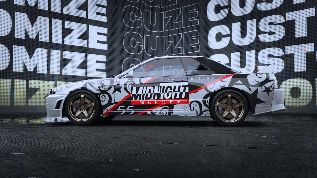 NFS Unbound - Let it Whip - Skyline GTR 1993 R32 - YouTube