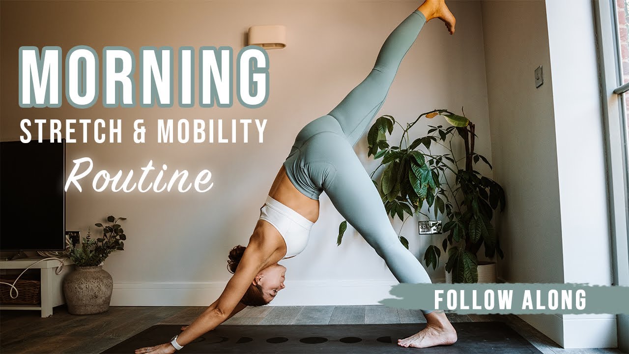 MY 15 MIN MORNING STRETCH ROUTINE - YouTube