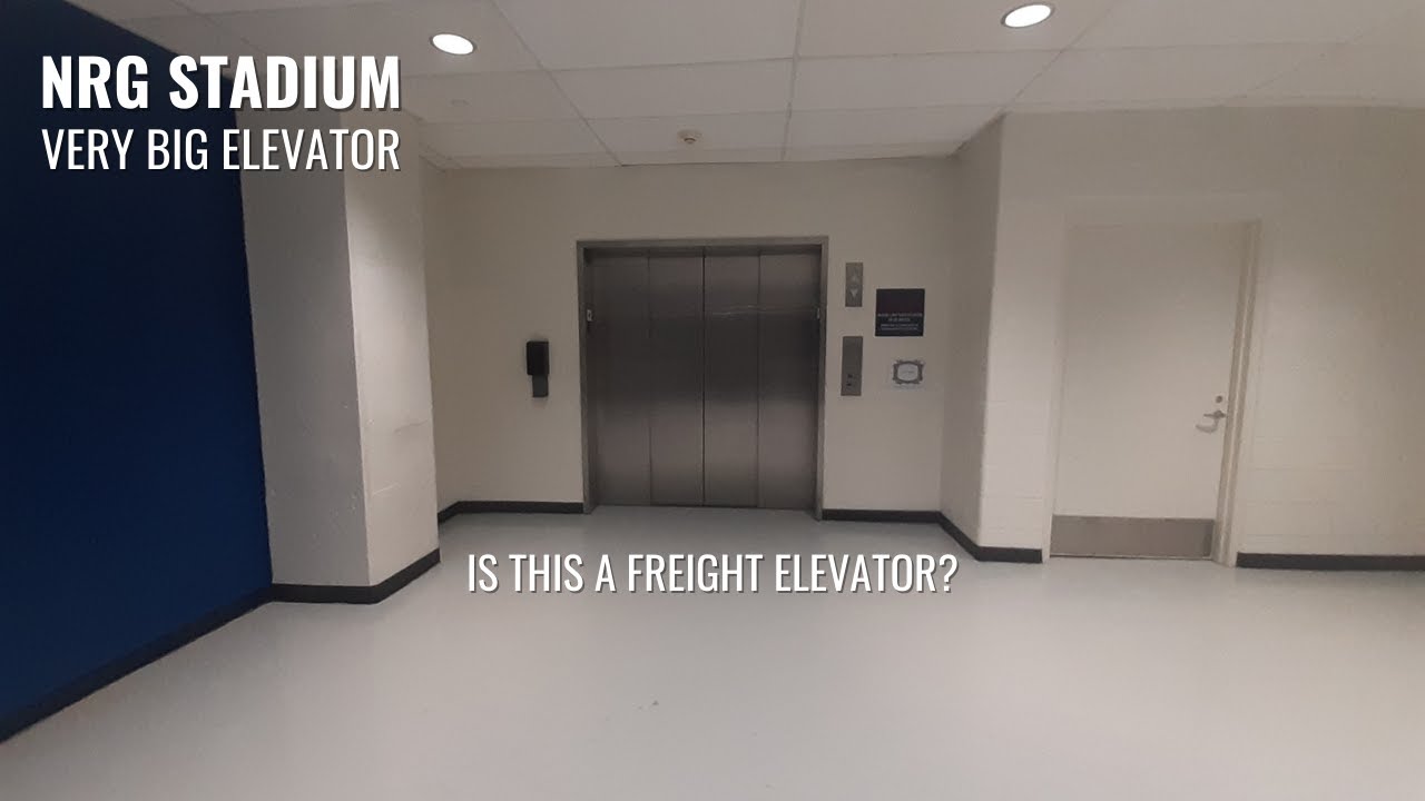VERY BIG Traction Elevator | NRG Stadium | Houston, TX - YouTube