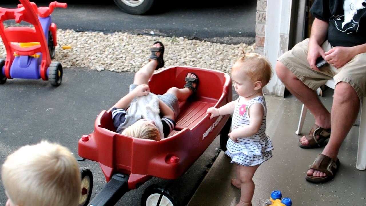 Flirting with the neighbor - YouTube