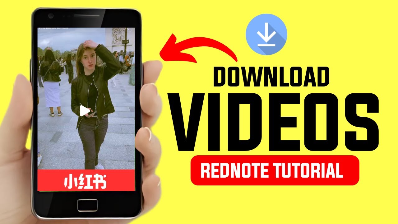 How to Download Video From REDnote App - YouTube
