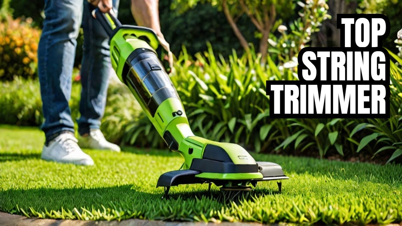 Best Electric String Trimmer | Best String Trimmer | Greenworks 48V 16 ...