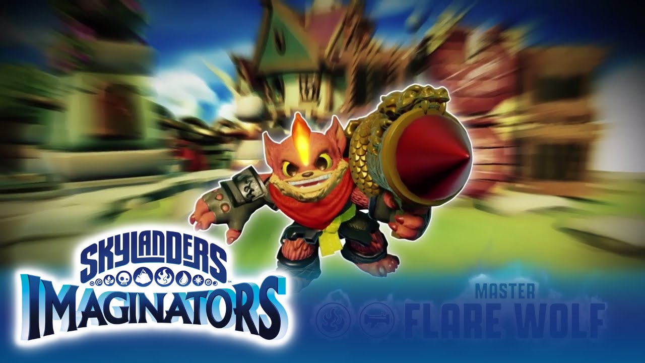 Flare Wolf l Skylanders Imaginators l Skylanders - YouTube