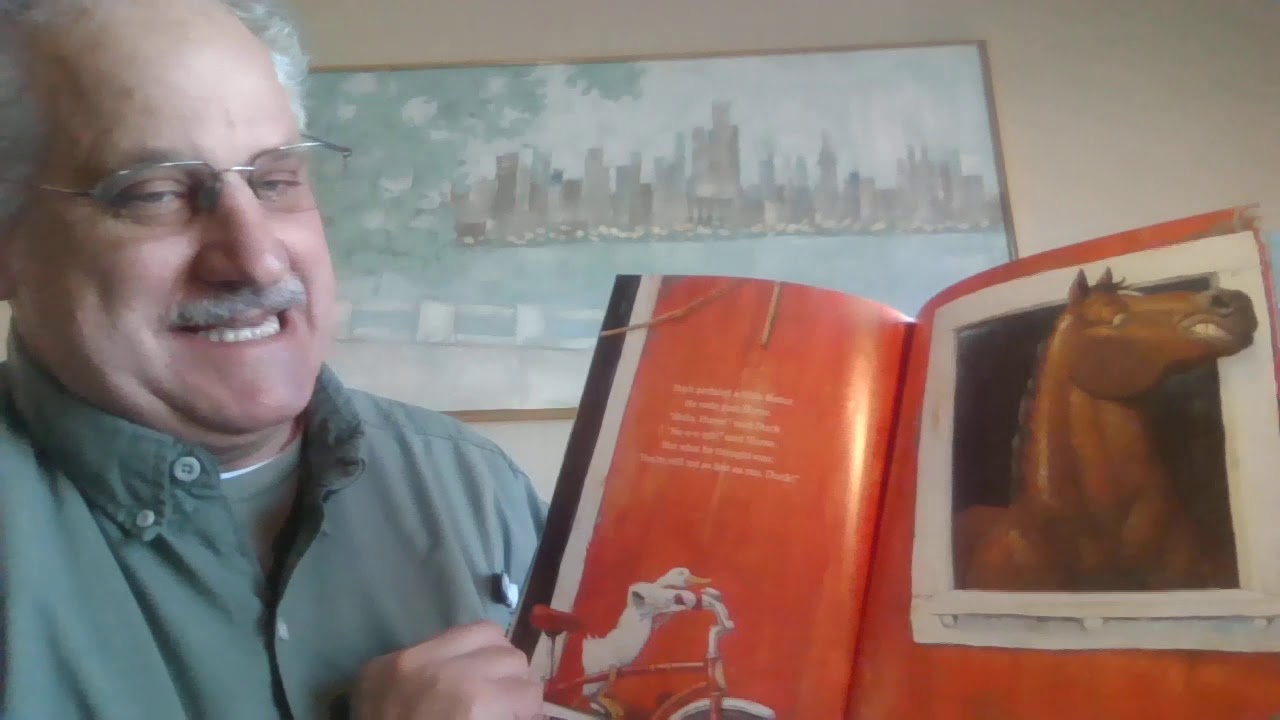 "Duck on a Bike" by David Shannon, as read by Grandpa Silly - YouTube