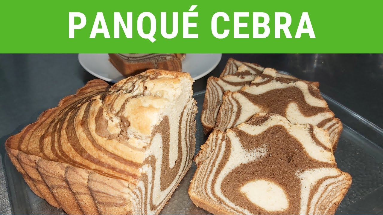 Panqué cebra.- RecetasdeLuzMa - YouTube