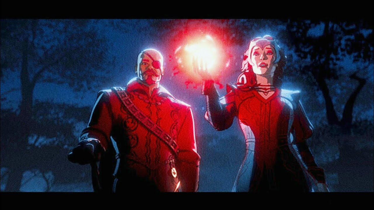 What if Episode 5 Ending Scene Scarlet Witch /Wanda Merlin 1602 - YouTube