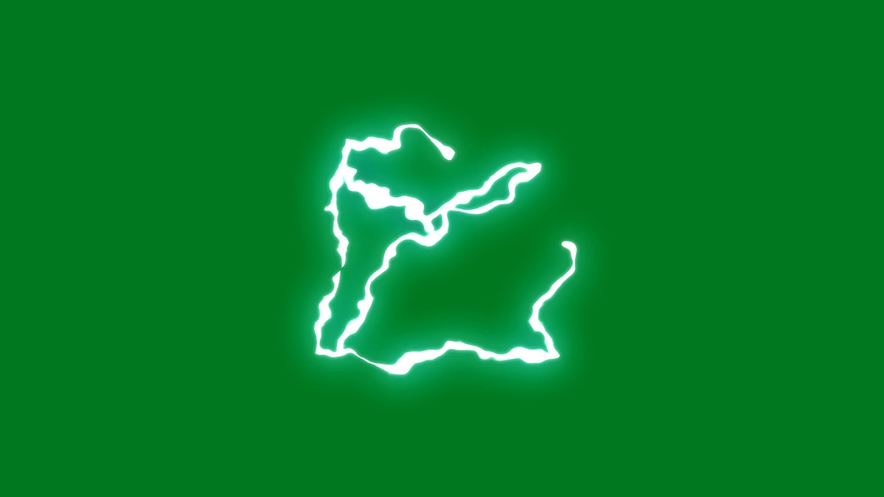 Animated Electric discharge Free Green Screen Footage 8 - YouTube