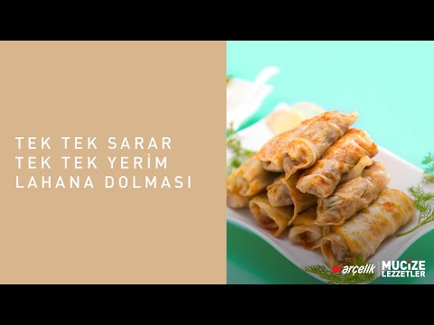 TEK TEK SARAR TEK TEK YERİM LAHANA DOLMASI