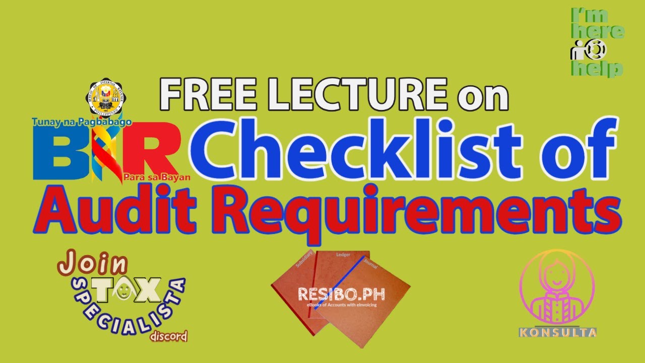BIR Checklist of Audit Requirements How to make a protest letter ...