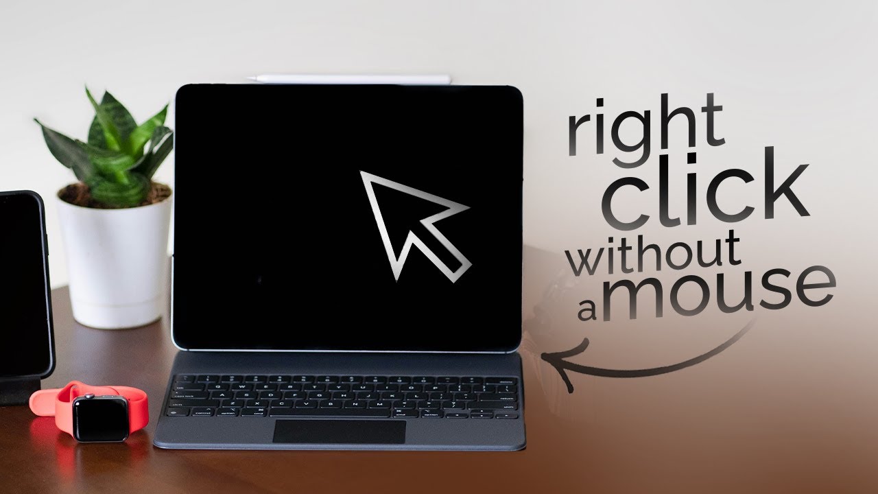 How to Right Click on iPad without a Mouse (tutorial) - YouTube
