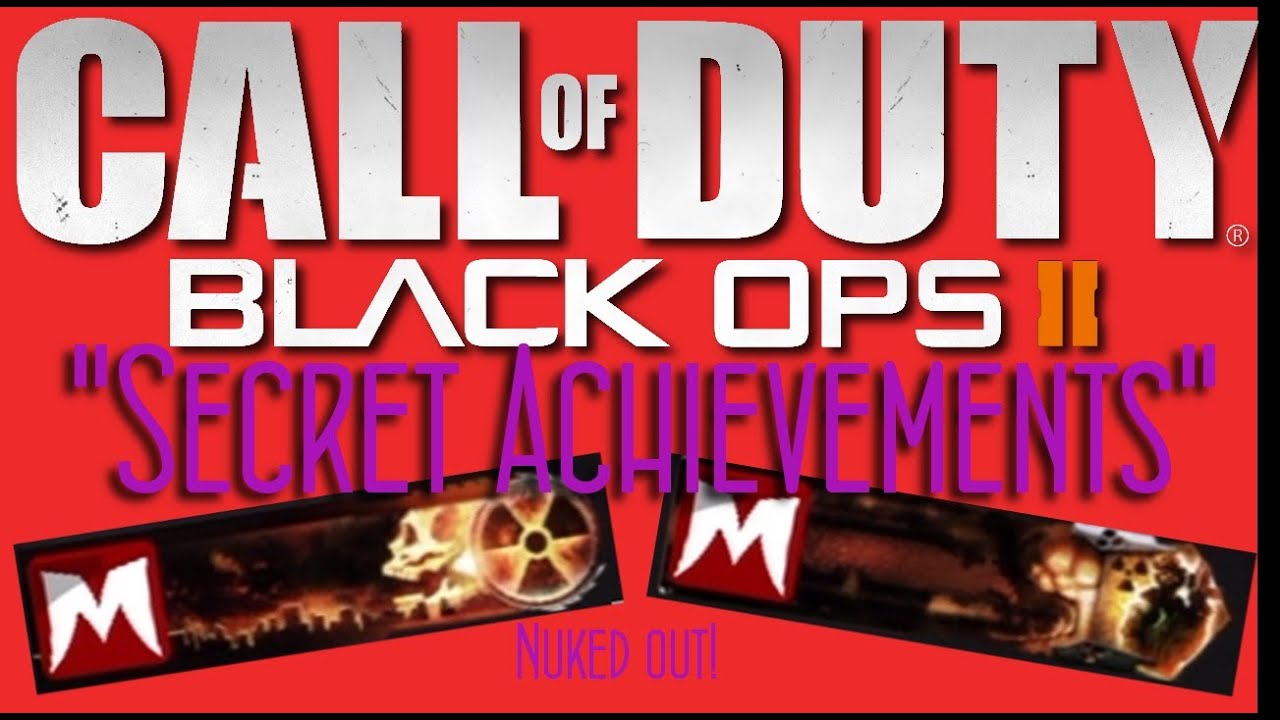 Black Ops 2 - SECRET Playercards! (Nuked Out Title / Medal) Master ...