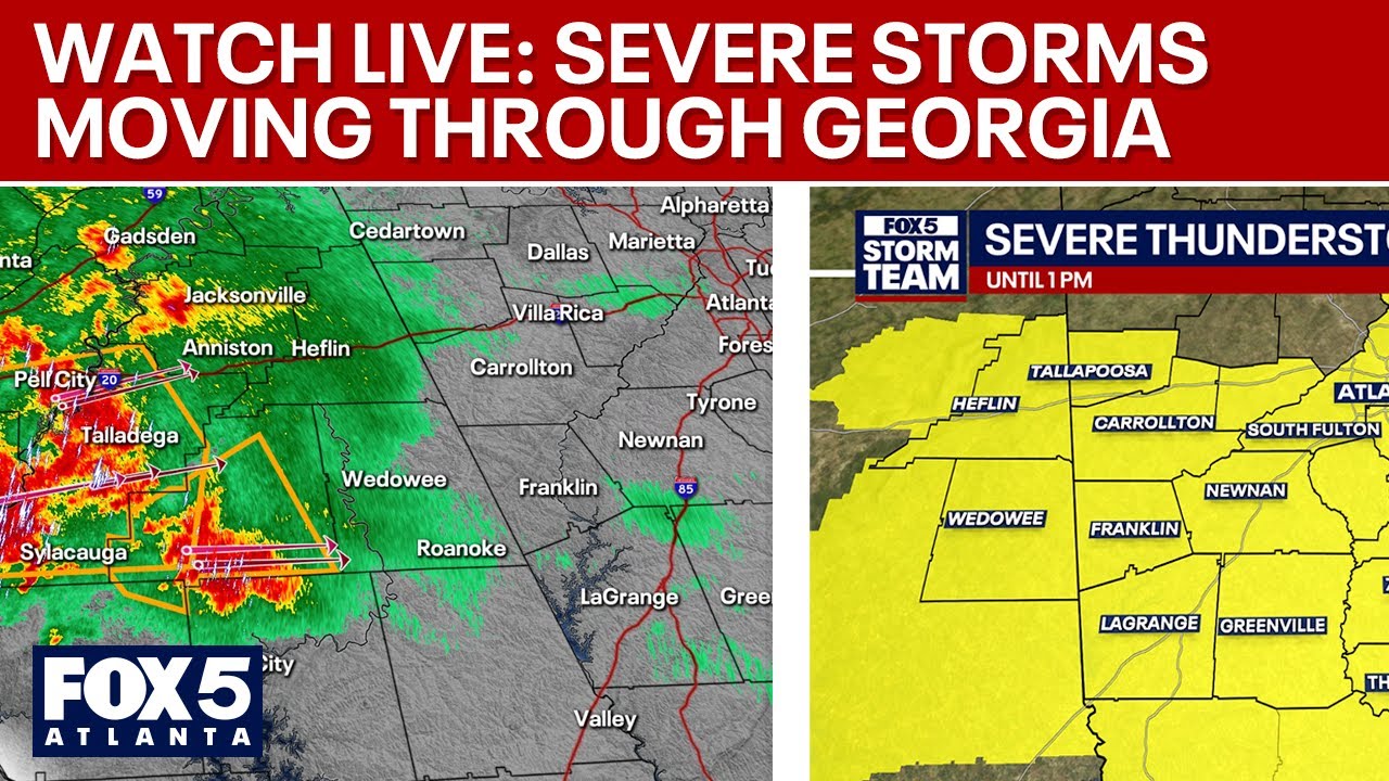 WATCH LIVE: FOX 5 News Now - Severe Weather, Strong Storms In Atlanta ...