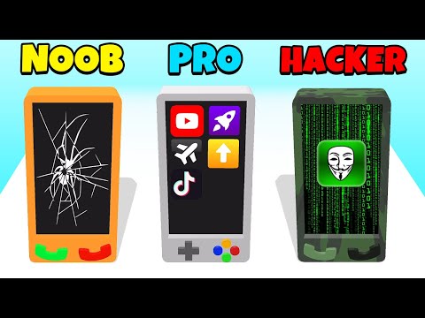 NOOB vs PRO vs HACKER - Mobile Run