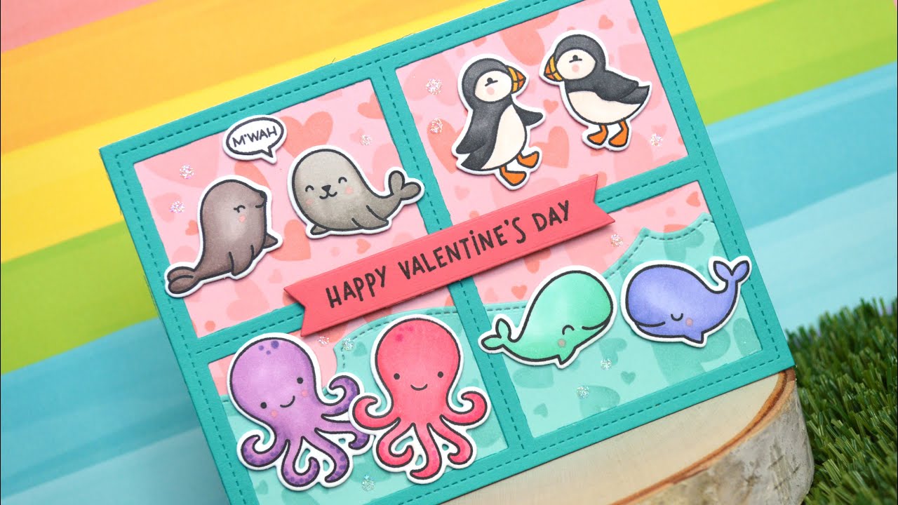 Combining mini sets to make a card with Chari - YouTube