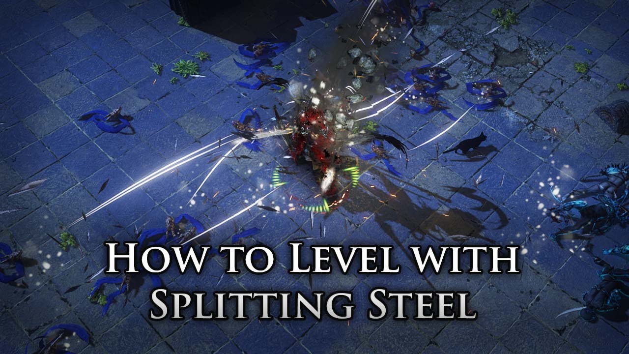How to Level with Splitting Steel - YouTube