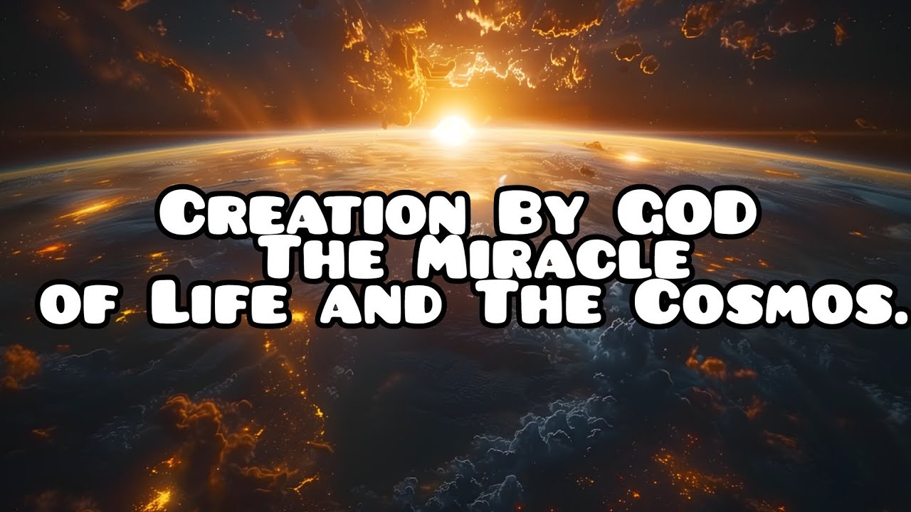 Creation By GOD The Miracle of Life and The Cosmos. - YouTube