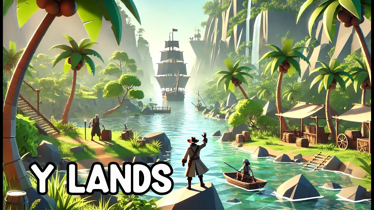 Survival and Crafting Adventure in Ylands - Building Our First Ship ...