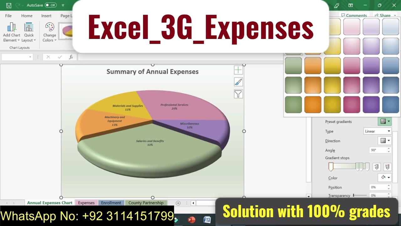 Excel_3G_Expenses | excel 3g expenses | Excel 3G Expenses | G019_XL ...