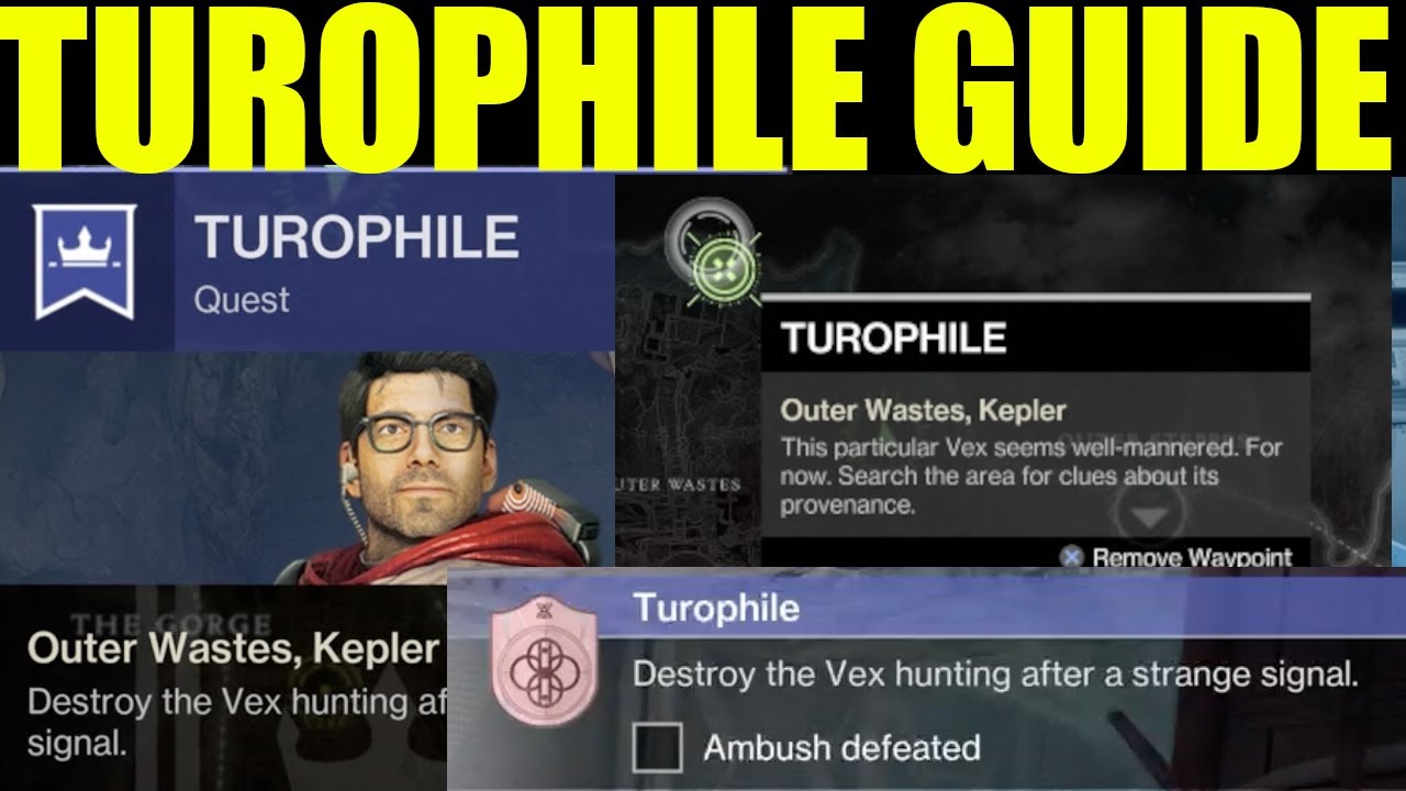 Destiny 2 - turophile quest guide Walkthrough | Search the area for ...