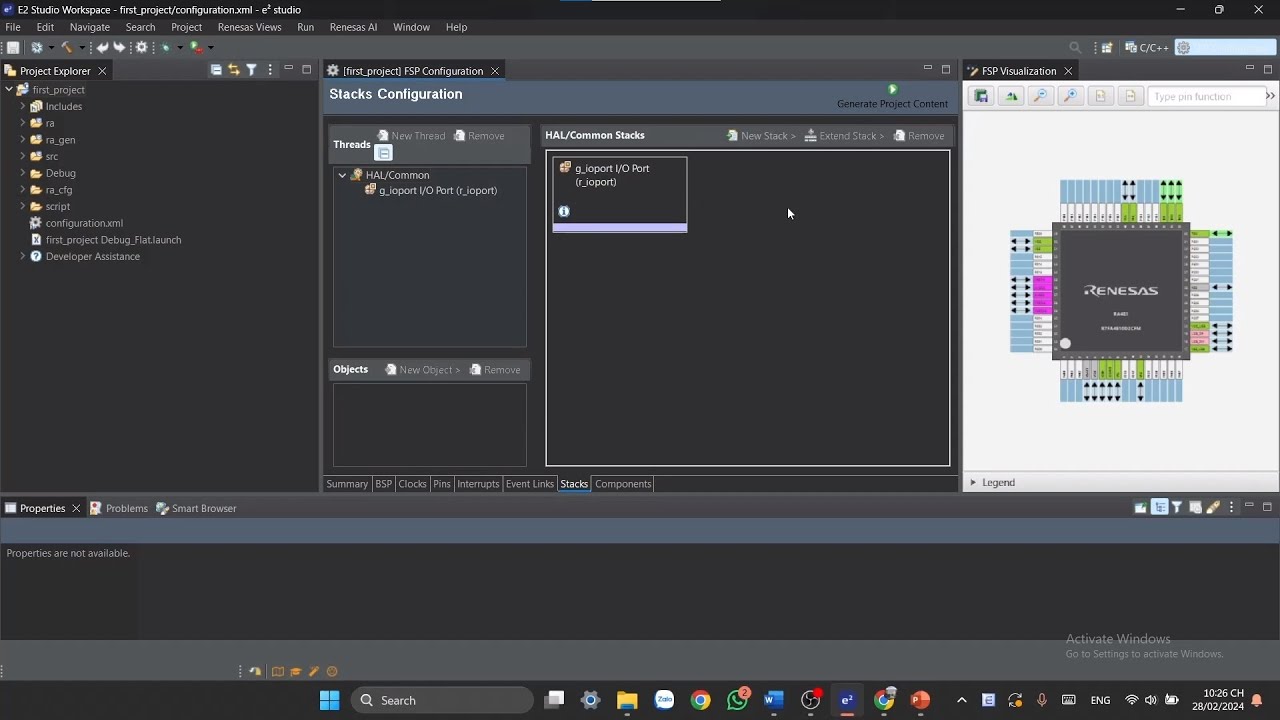 3. e2studio - Create a new project and file structure - YouTube