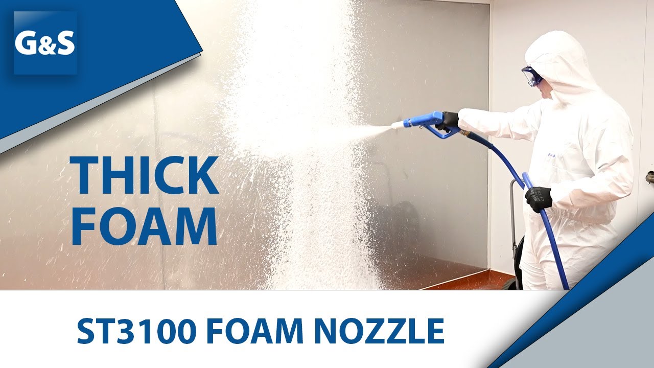 ST3100 Foam Nozzle Demonstration - YouTube
