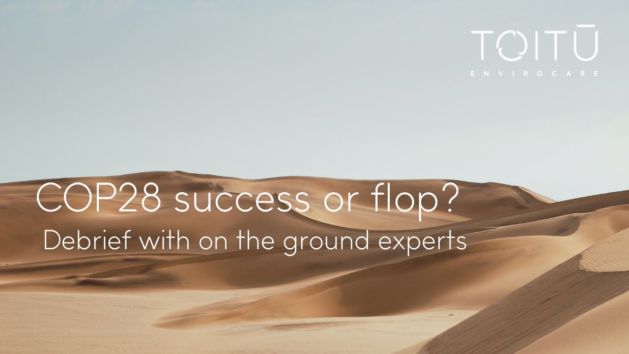 COP28 success or flop? | Webinar Recording - YouTube