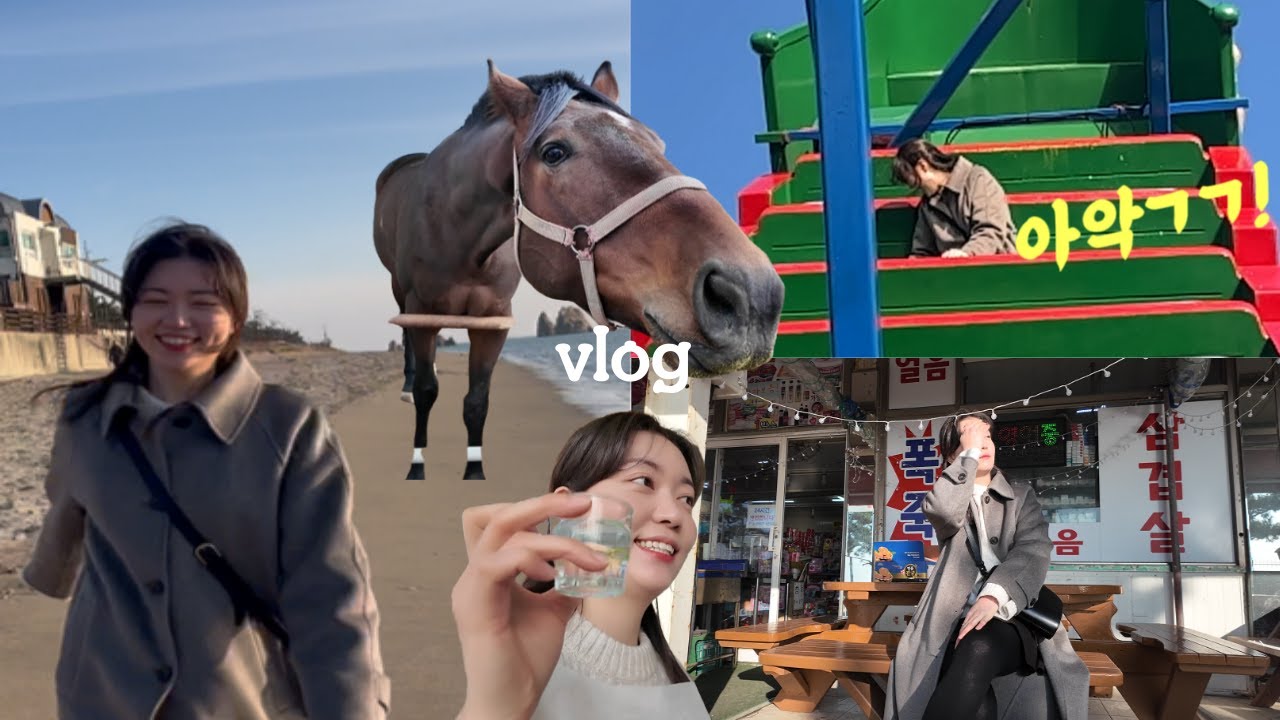 Vlog 직장인 여행 브이로그 I 15년지기 친구들과 제부도 가성비 좋은 펜션에서 추억 쌓는 일상 I 만수르 횟집 I 제부도