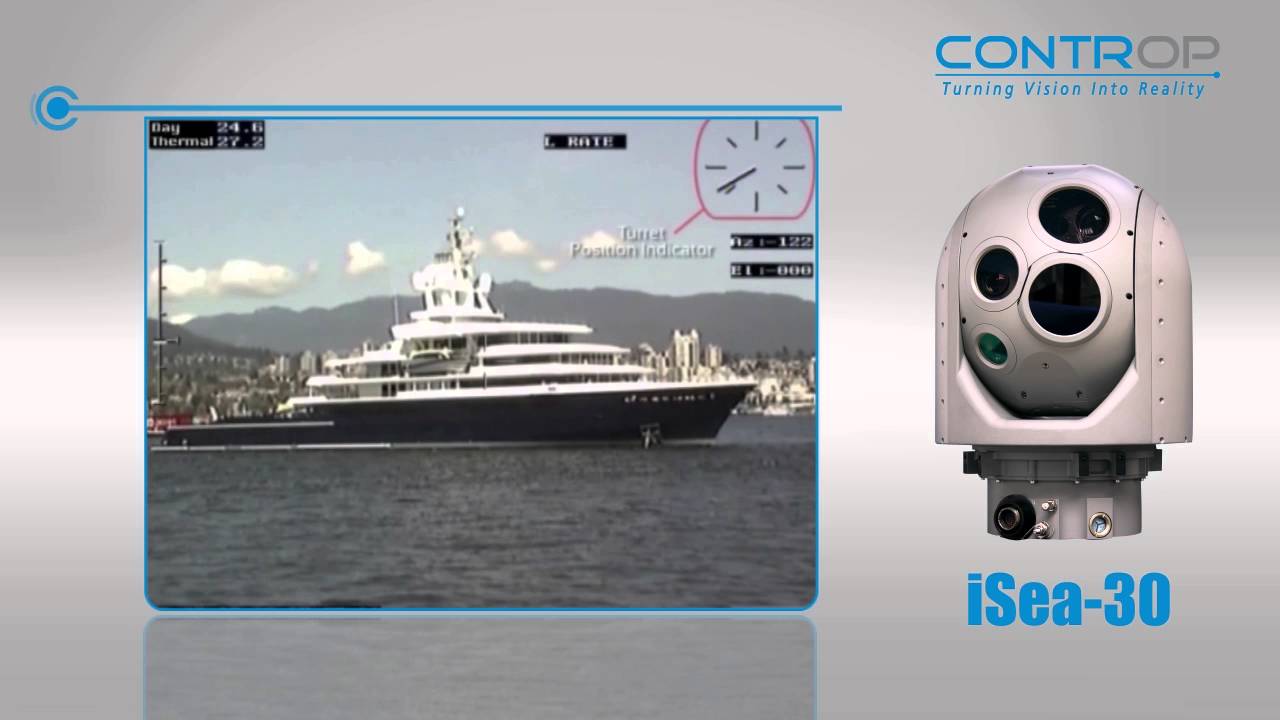 CONTROP iSea-30 for Maritime Surveillance - YouTube