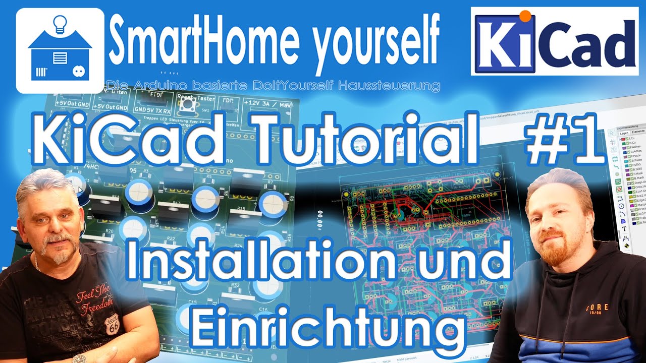 KiCad Tutorial für Anfänger #1 - Installation und Vorstellung von KiCad ...